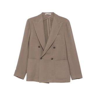 Tagliatore Warner Blazer - - Jackets - Herren - Braun - M