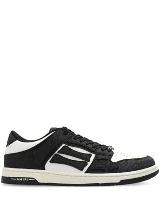 Amiri baskets Shimmer Skel - Noir