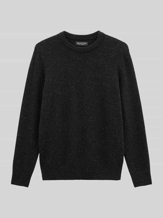 Marc O'Polo Pullover aus Wolle mit Tweedstruktur