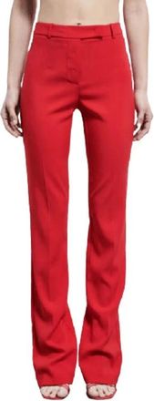 Patrizia Pepe Femme, Pantalons, Rouge, Taille: 40 FR Wide Pantalons