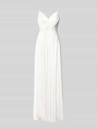 Laona Abendkleid mit V-Ausschnitt und Spaghettitr&auml;gern