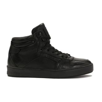 Kazar Leder-Sneaker mit h&ouml;herem Schaft.Dieses Produkt f&auml;llt gro&szlig; aus. - - Shoes - Herren - Schwarzk - 42 EU