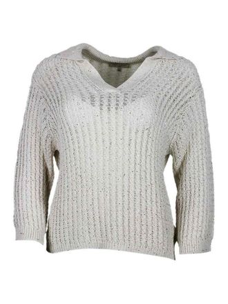 Antonelli Pull Col Rond - Cr&egrave;me