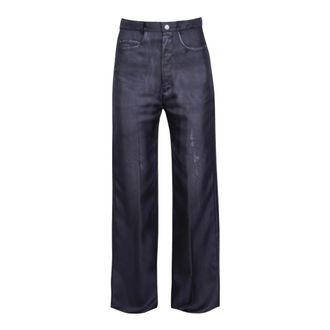 Jucca Femme, Jeans, Noir, Taille: 38 FR Wide Jeans