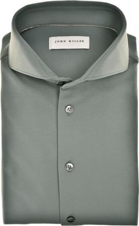 John Miller Homme, Chemises, Gris, Taille: S Chemise Hyperstretch Coupe Slim