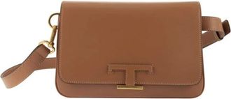 Tod's Femme, Sacs, Brun, Taille: ONE Size T Timeless Mini Sac Banane