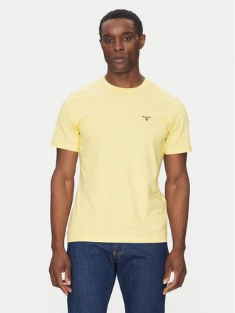 Barbour T-Shirt Essential Sports MTS0331YE36 Gelb Tailored Fit