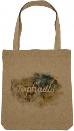 Fabulous Sac Shopping Tote Bag Aspect Lin - Raphael Signature Peinture C&eacute;l&egrave;bre Artiste Renaissance Architecture Peintre - Sac de Courses Toile Epaisse 360g Bei