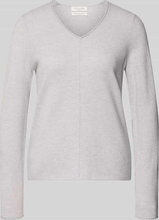 Christian Berg Strickpullover aus Kaschmir mit V-Ausschnitt