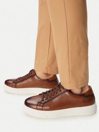 Clarks Sneakers Clarks Goswell Tie 26186561 Braun