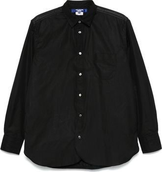 Junya Watanabe Hemd mit Kontrasteinsätzen - Schwarz