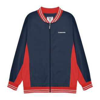 Lambretta Vintage Trainingsjacke für Herren (Marineblau/Rot/Weiß)