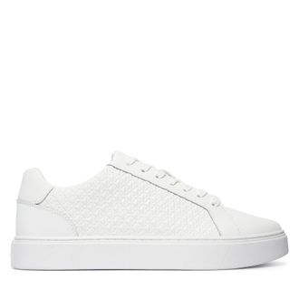 Calvin Klein Jeans Sneakers Calvin Klein Jeans Classic Cupsole Laceup Aop YM0YM01431 Wei&szlig;