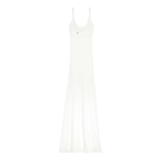 Jacquemus La Robe Maille Oranger - - Dresses - Damen - Wei&szlig; - S