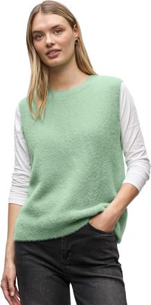 Street One &Auml;rmelloser Pullover Serene Green 38