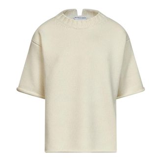 Bottega Veneta Rundhals-Strickware - - Knitwear - Damen - Beige - XS