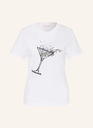Liu Jo Liu Jo T-Shirt Mit Schmucksteinen weiss