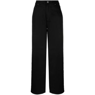 Rotate Wide Leg Pants - - Jeans - Damen - Schwarzk - W27