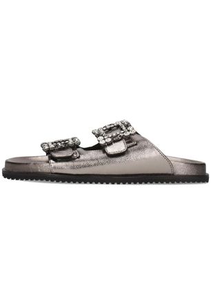 Melvin & Hamilton Pantoletten Damen Eve 1 Silber 39