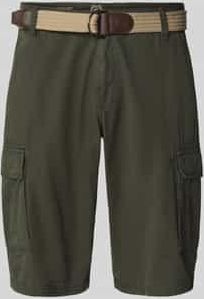 Lerros Regular Fit Cargoshorts mit G&uuml;rtel
