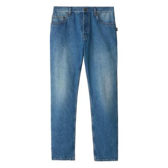 Burberry Homme, Jeans, Bleu, Taille: W33 Jean Classique Cinq Poches Bleu Poudre