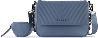 Bugatti Sira petit sac à bandoulière pour femmes - mini sac à bandoulière, bleu