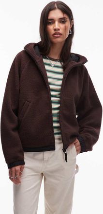 Carhartt Work in Progress Helix - Polaire à capuche - Marron froncé-Brown