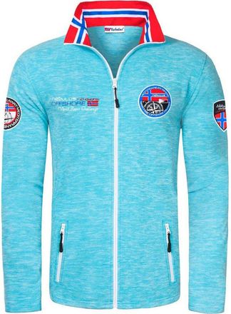 Nebulus Fleecejacke OFFBACK, P4132 - Herren, malibublau, XXL