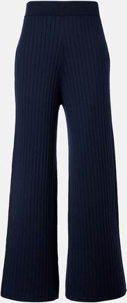 Brunello Cucinelli Weite Hose aus Wolle und Kaschmir