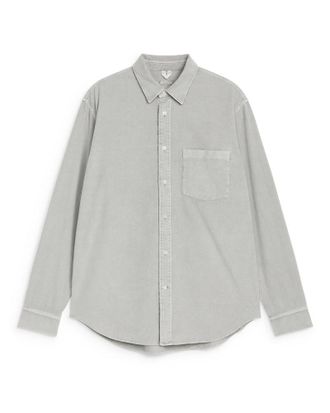 Arket Cord-Hemd -Grau