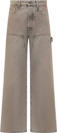Amiri Femme, Jeans, Beige, Taille: W25 Carpenter Jean