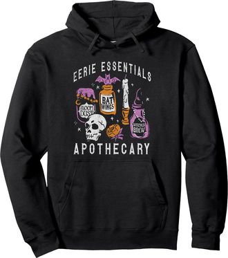 Trendy Apparel Halloween Eerie Essentials Apothecary Pullover Hoodie