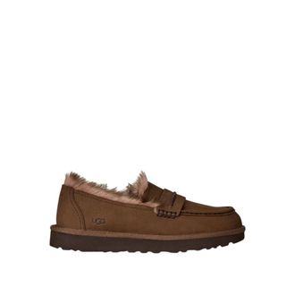 UGG Mocassins Ellis en nubuck Dark Chestnut - Femme - Chaussures - Brun - Taille: 40 EU