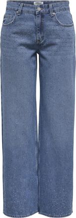 Only Onlcath Lw Wide Rhinestone DNM PIM