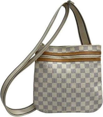Louis Vuitton Sac bandouli&egrave;re Damier Azur Pre-owned - Femme - Pre-owned - Bleu - Taille: ONE Size