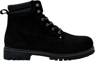 Nicholas Deakins Ash Stiefeletten f&uuml;r Herren, Leder, Gepolsterter Schaftrand (Schwarz)