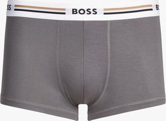 HUGO BOSS Lot de 3 boxers en coton m&eacute;lang&eacute;