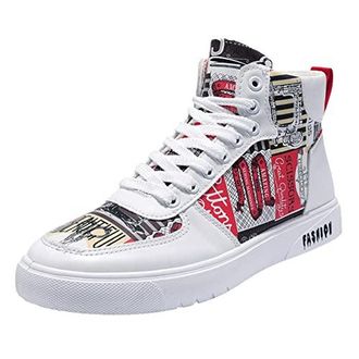 Generic Baskets pour homme - Imperm&eacute;ables - Chaussures de marche montantes - L&eacute;g&egrave;res et respirantes - Chaussures dext&eacute;rieur d&eacute;contract&eacute;es - Chaussures &agrave; lacet