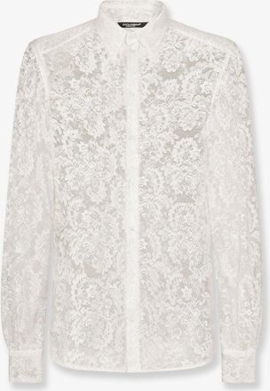 Dolce & Gabbana Martini lace shirt - DOLCE & GABBANA - gender_Man