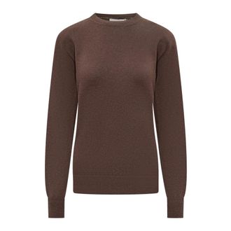 Stella McCartney Rundhalspullover - - Knitwear - Damen - Braun - XS
