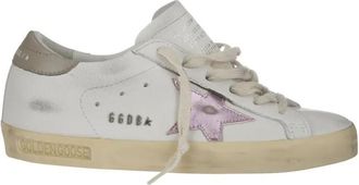 Golden Goose Low-Top Sneaker - Super Star Sneaker White Woman - Gr. 36 (EU) - in Wei&szlig; - f&uuml;r Damen