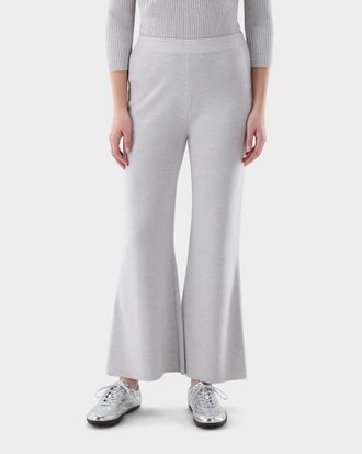 van Laack Strick-Hose mit elastischem Bund