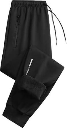 Generic Pantalon de sport dhiver &eacute;pais pour femme - Grande taille - Thermique - Pantalon de surv&ecirc;tement long pour femme - Pantalon doubl&eacute; en polaire - Pantalo