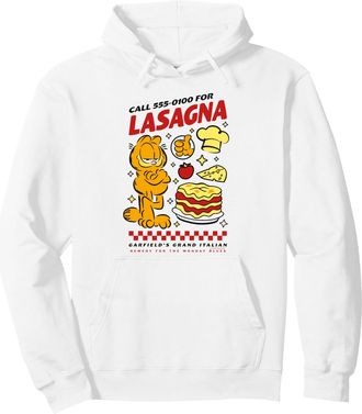 Garfield Lasagne Lover Italian Monday Blues Remedy Classic Pullover Hoodie