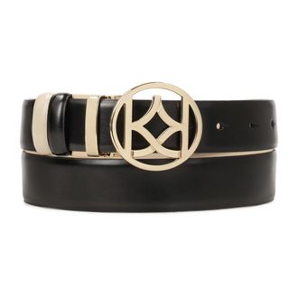 Kazar Doppelseitiges Lederband - - Accessories - Damen - Schwarzk - 90 CM