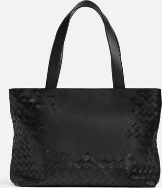 Bottega Veneta Kleine Intrecciato Tote Mit Reißverschluss - Bottega Veneta