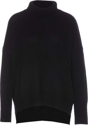 Lisa Yang Rundhalspullover - Schwarz