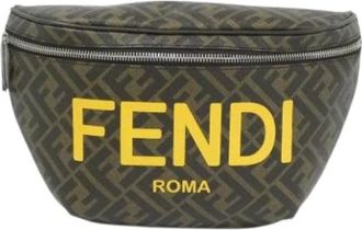 Fendi unisex, Pre-owned, Brun, Taille: ONE Size Sac banane Pre-owned