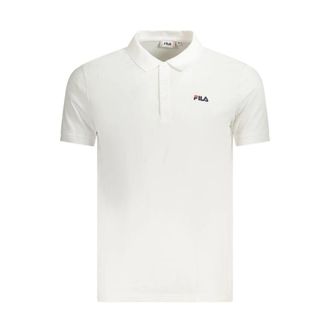 Fila Ikonic Besticktes Poloshirt - - Tops - Herren - Wei&szlig; - S