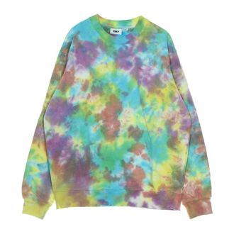 Obey Mutiges Tie Dye Crewneck Sweatshirt - - Sweatshirts & Hoodies - Herren - Mehrfarbig - XL